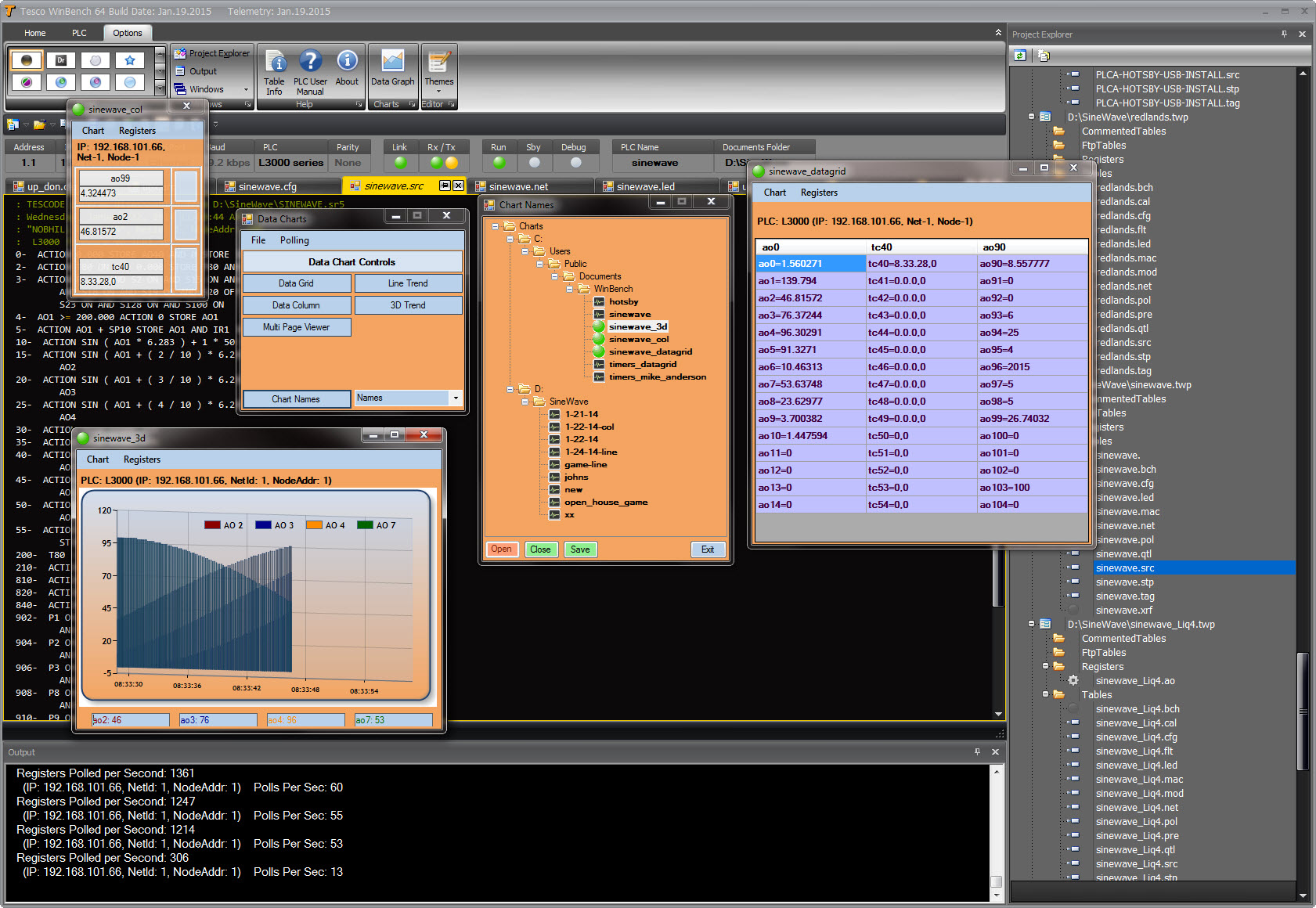 WINBENCH64® Integrated Development Environment | Tesco Controls, Inc.
